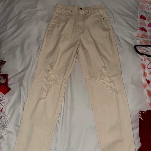 Tilly's | Jeans | Cream Colored Cargo Pants | Poshmark